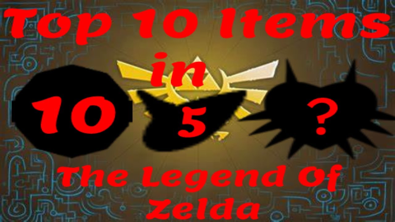 Top Ten Items In the Legend Of Zelda - YouTube