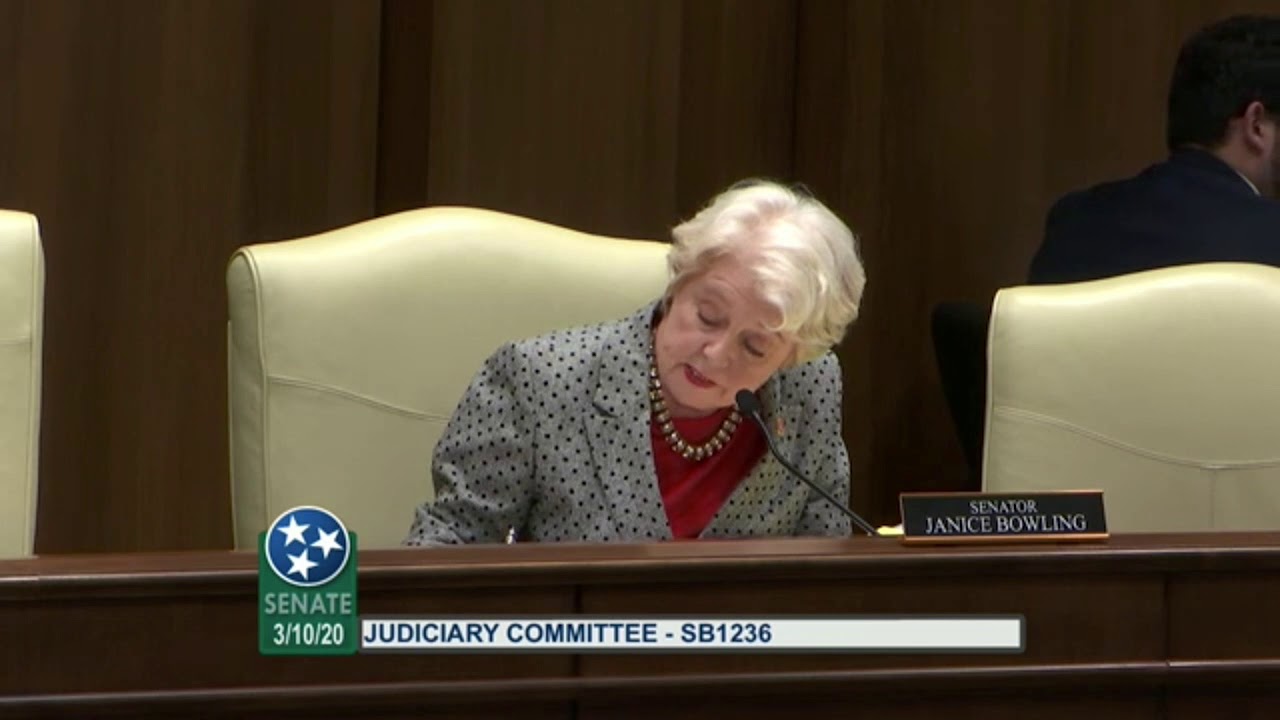 SB1236 - March 10, 2020 - TN Senate Judiciary Committee - YouTube