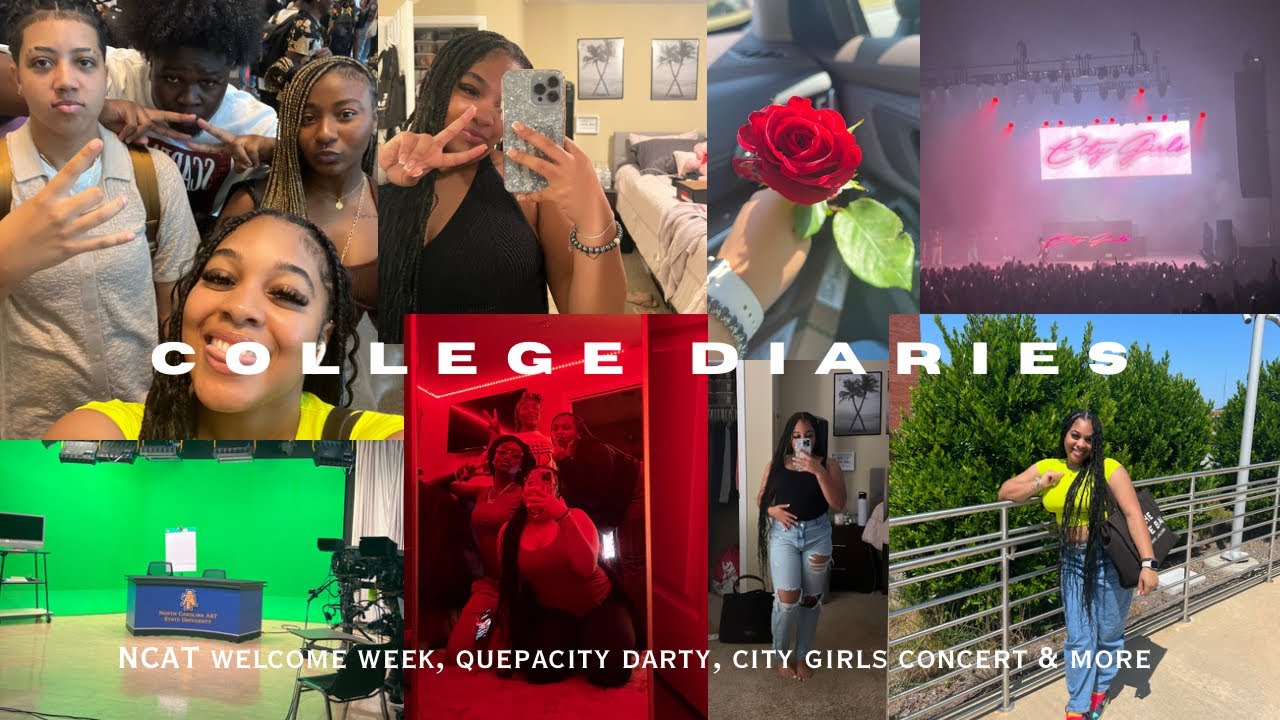 NCAT COLLEGE DIARIES SZN 2 EP. 1 | WELCOME BACK!!, QUE DARTY, CITY ...