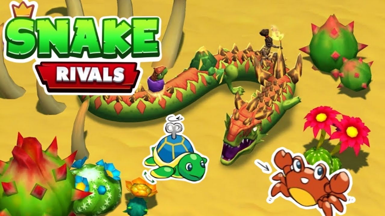 WoW Real Snake Game || Snake Rivals Gameplay || S#snakerivalsgameplay # ...