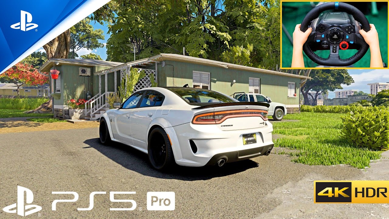 Dodge Charger SRT Hellcat Redeye The Crew Motorfest PS5 Pro 4K HDR ...