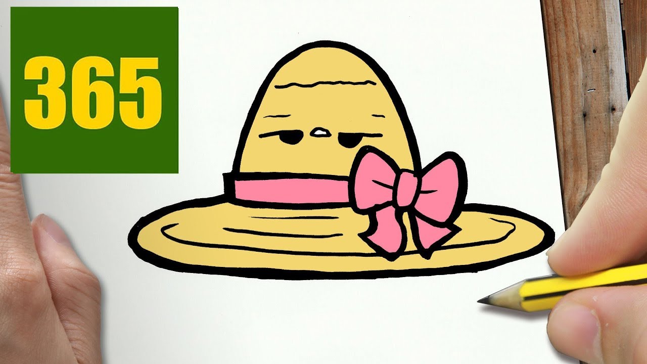HOW TO DRAW A HAT CUTE - YouTube