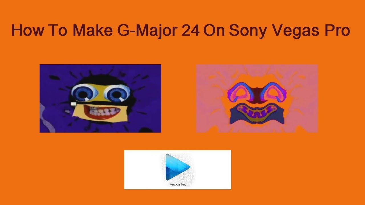 How To Make G-Major 24 On Sony Vegas Pro - YouTube