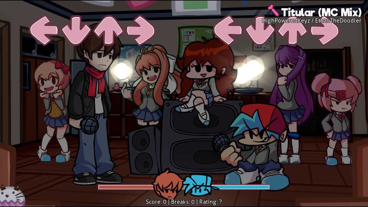 FNF': Doki Doki Takeover Plus! - Titular (MC Festival Mix) [FC] - YouTube