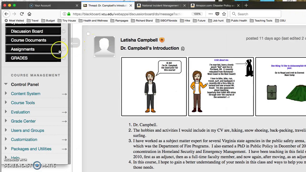 HSEP 501 Introduction to Course - YouTube