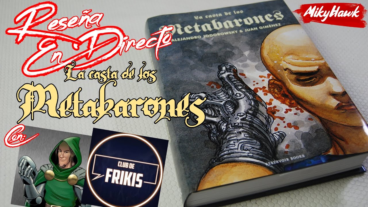 Reseña En Directo - La Casta de los Metabarones - Jodorowsky & Giménez ...