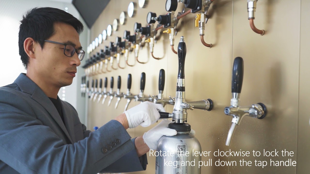 Talos Keg Filling Tap——Desgined for Bars&Restaurant - YouTube