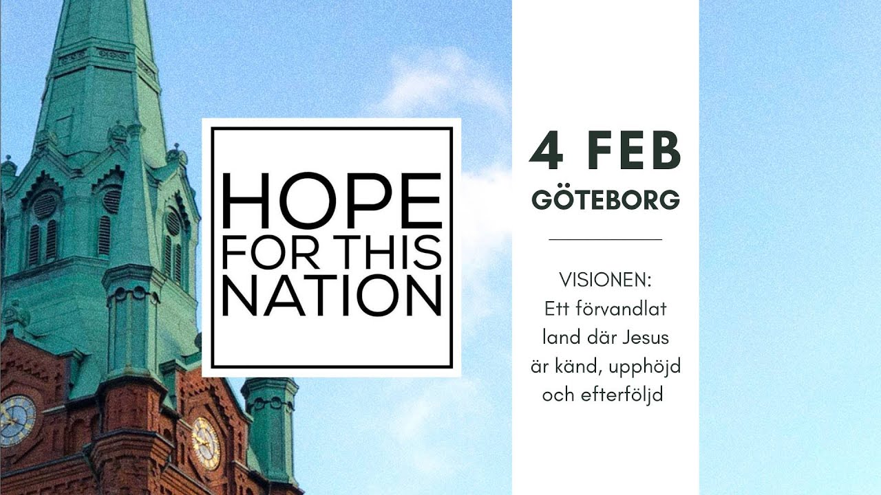 Hope for this nation - Göteborg 4 feb 2023 - YouTube