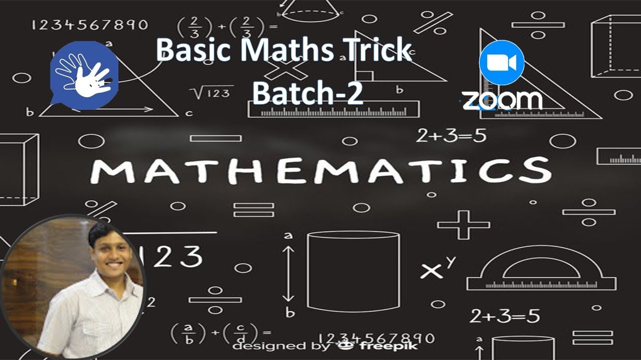 #ISL Basic Maths Trick Batch-2 (zoom) Apply. - YouTube
