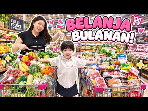 YUKA-CHAN & BUMIL BELANJA BULANAN! | vlog
