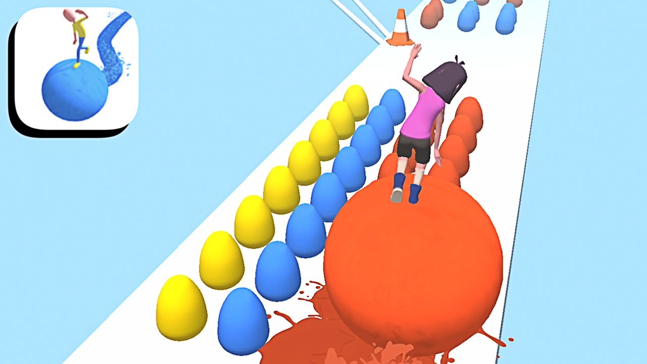 Splash Runner - All Levels Gameplay Android,ios (Part 22) - YouTube