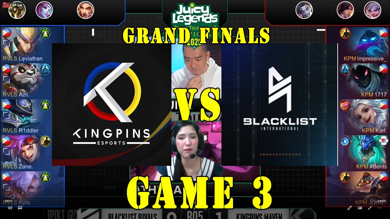 GAME 3 BLACKRIVALS VS KINGPIN JUICY LEGEND GRAND FINAL - YouTube