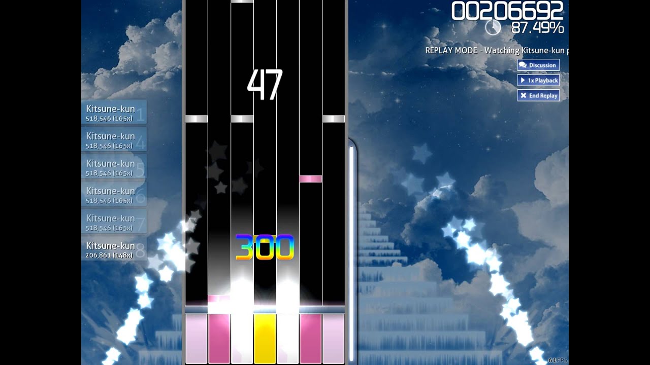 [osu!] Ryu* - Second Heaven (Kitsune-kun) [Simple Star's 7K Another ...