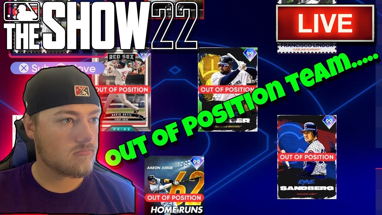 🔴 LIVE | Out of Position Team Build in MLB The Show 22...... - YouTube