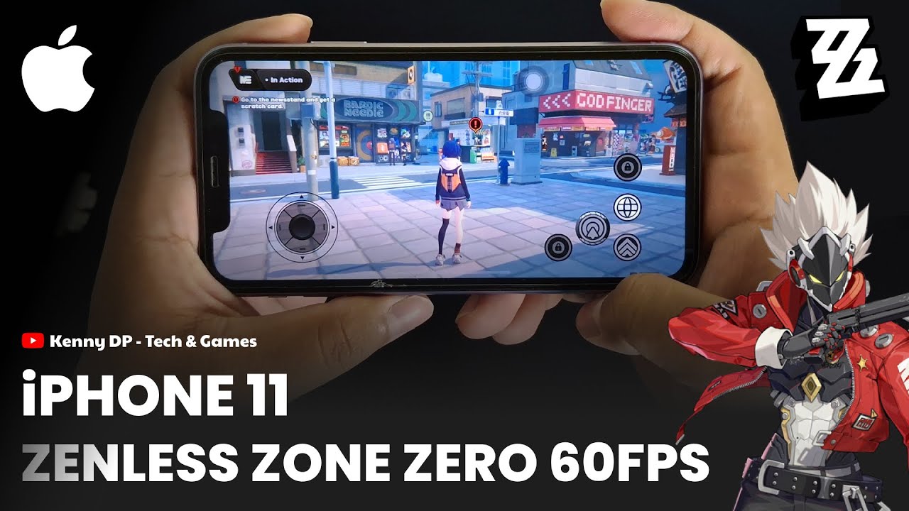 iPhone 11 ZENLESS ZONE ZERO Grafis Rata Kanan Sanggup 60 FPS? | Test ...