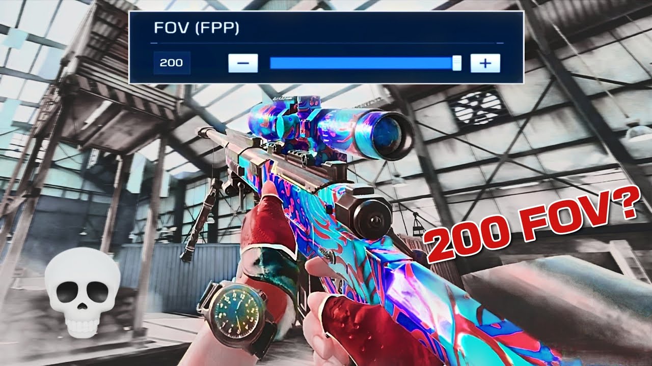 200 FOV SNIPING with Random World Chat Players (ADS FOV Curve ON) - YouTube