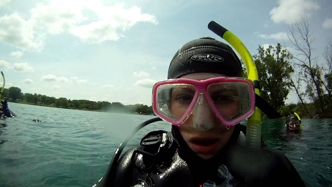 Pearl Lake Scuba Diving Footage From GoPro - YouTube