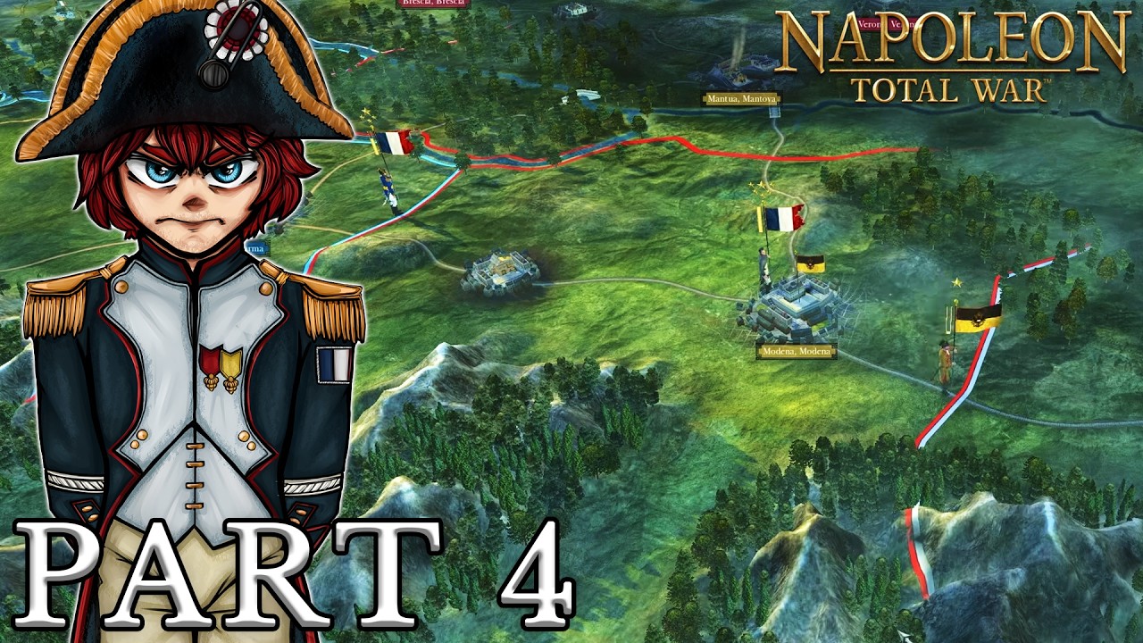 THE LIBERATION OF MODENA! - TOTAL WAR NAPOLEON Campaign Let's Play Part ...
