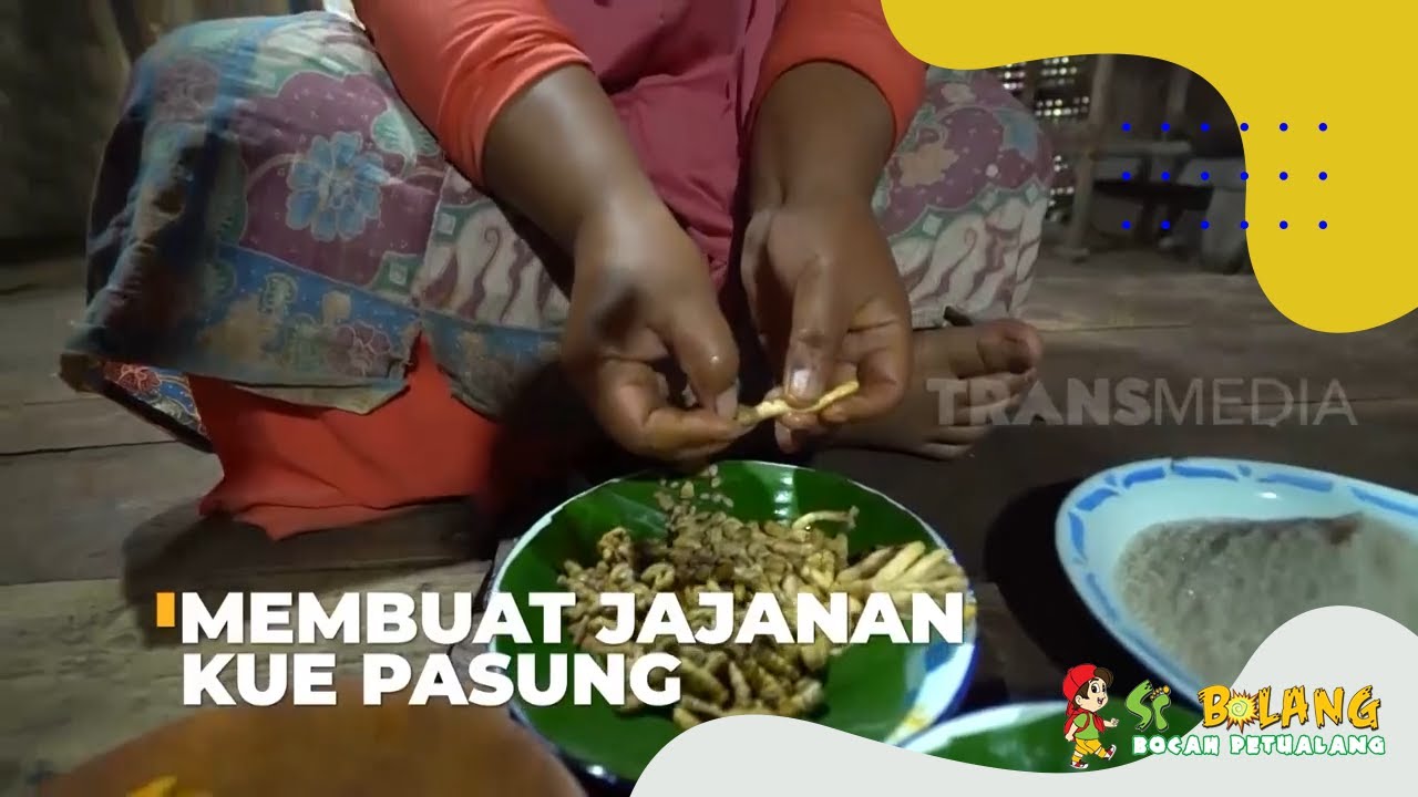 Membuat Jajanan Kue Pasung | SI BOLANG (18/10/22) - YouTube