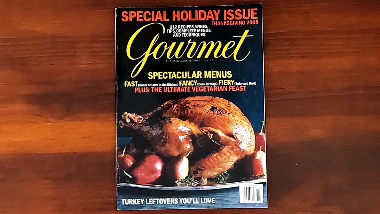 🦃 2008 November ASMR Magazine Flip Through: Gourmet Thanksgiving ...