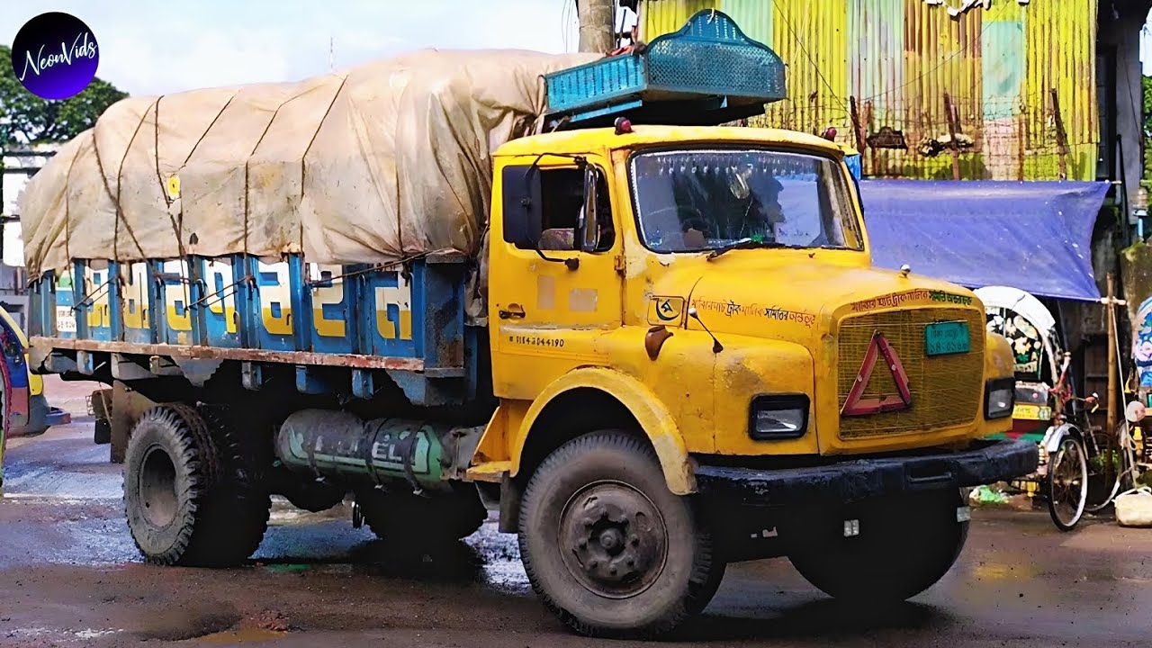 BANGLA TRUCKS 236 | Loaded Tata 1210 SE gearing up to hit the road ...