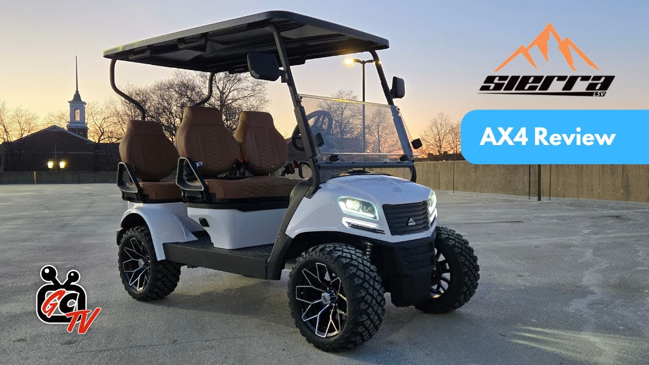 Sierra LSV AX4 Full Review - GolfCartingTV - YouTube