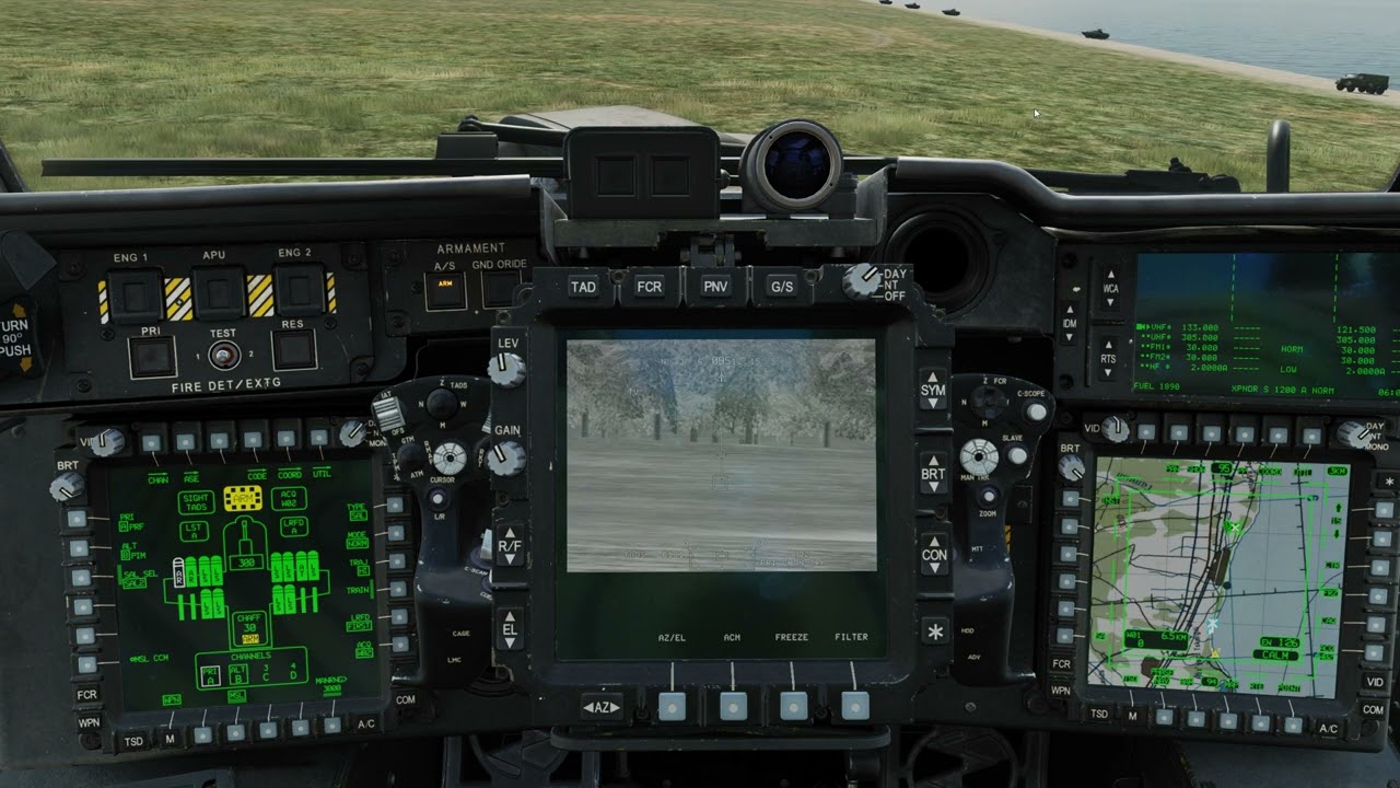 DCS AH-64D remote Hellfire with JTAC - YouTube