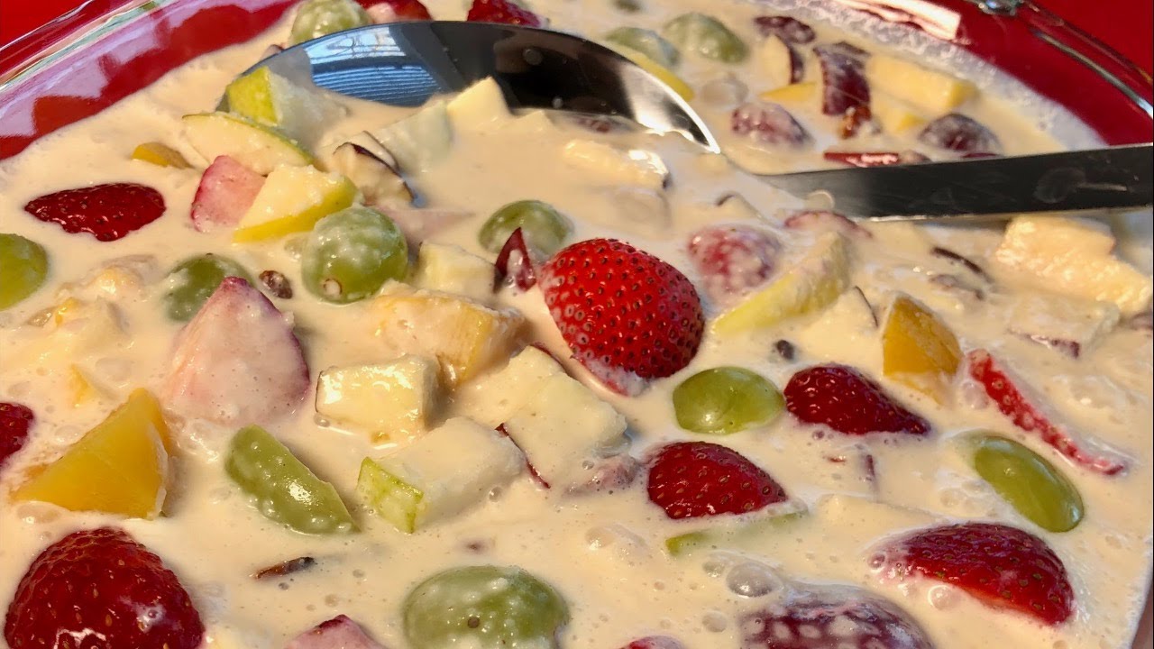 Ensalada De Frutas Mexicana Con Lechera Ensalada De Frutas Biónica