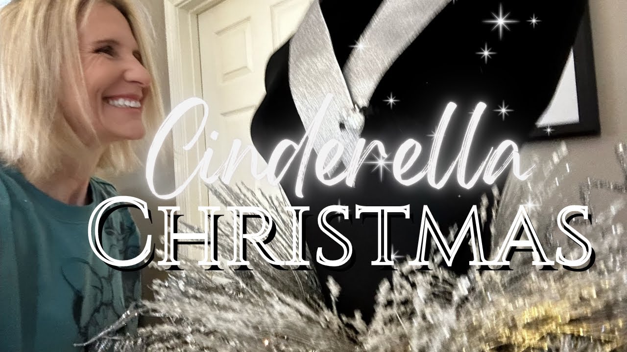 🎄How to create a glamorous Cinderella Christmas Tree 🎄 - YouTube