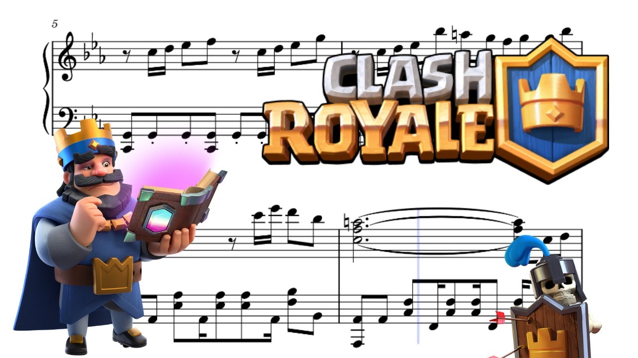 Clash Royale Music for Mixed Band (and piano) - YouTube