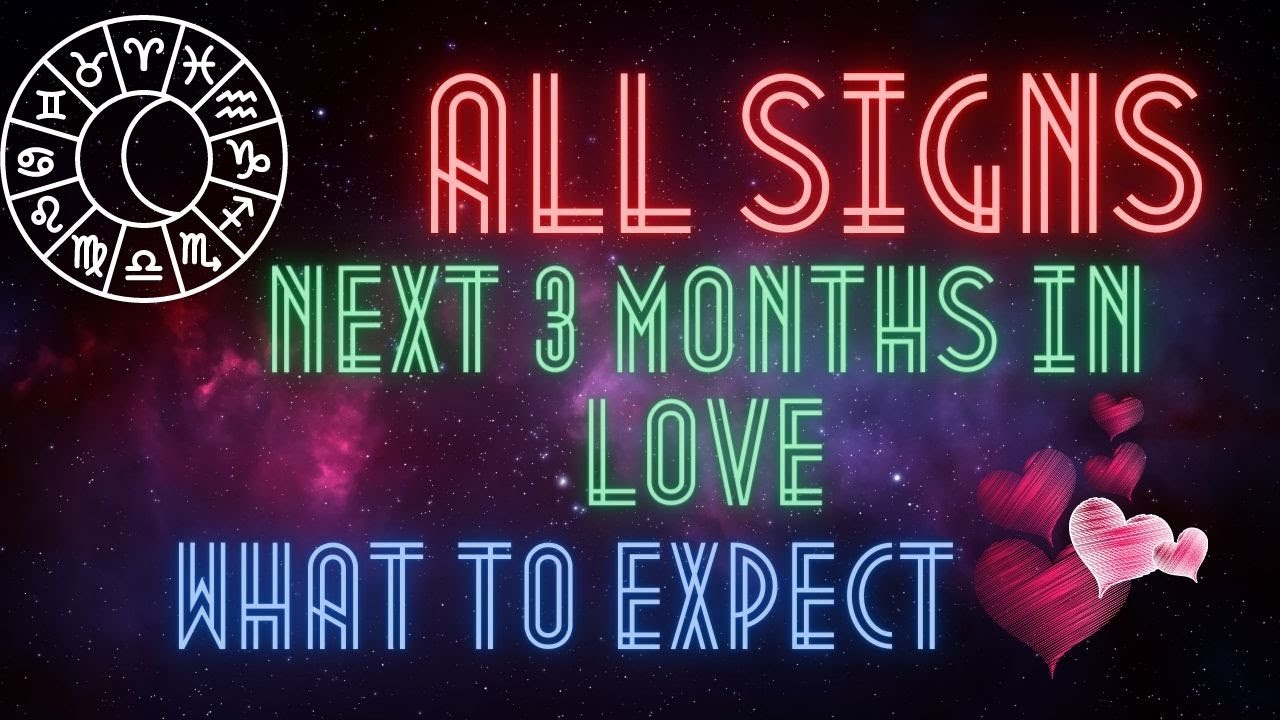 All Signs - What To Expect In Love for Next 3 Months. Timestamped In ...