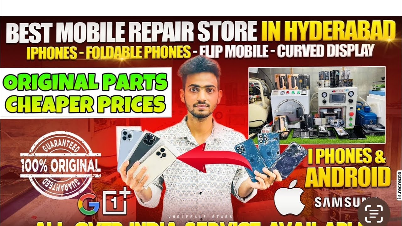 iPhone repair store in Hyderabad// #samsung #iphone #oneplus // mobile ...