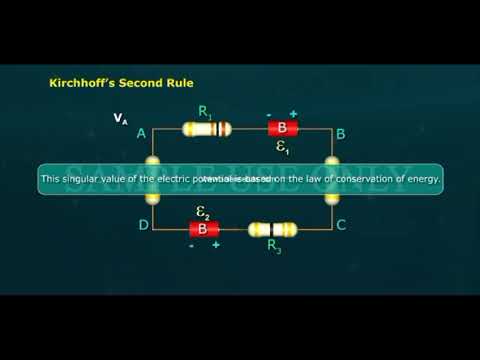 UNIT 1-KIRCHHOFF'S SECOND RULE - YouTube