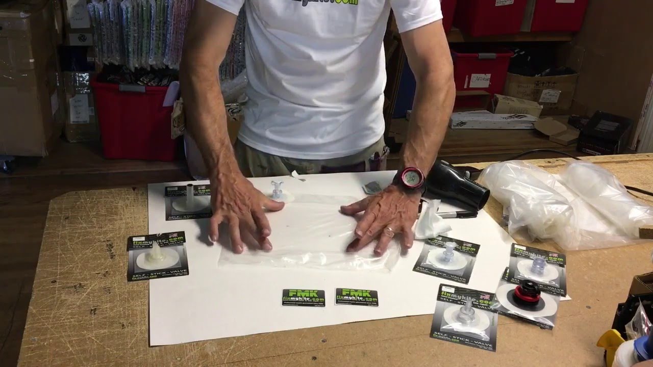 How to Install a Valve on a Kite Bladder. - YouTube