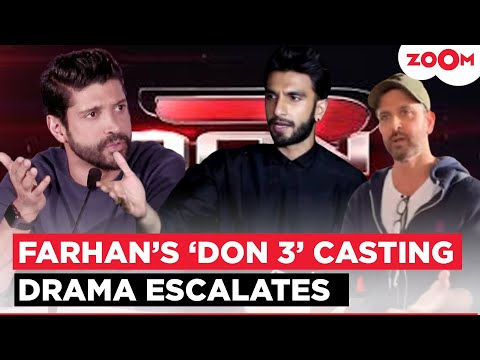 Farhan Akhtar’s 'Don 3' casting drama: Hrithik Roshan DENIES stepping in for Ranveer Singh
