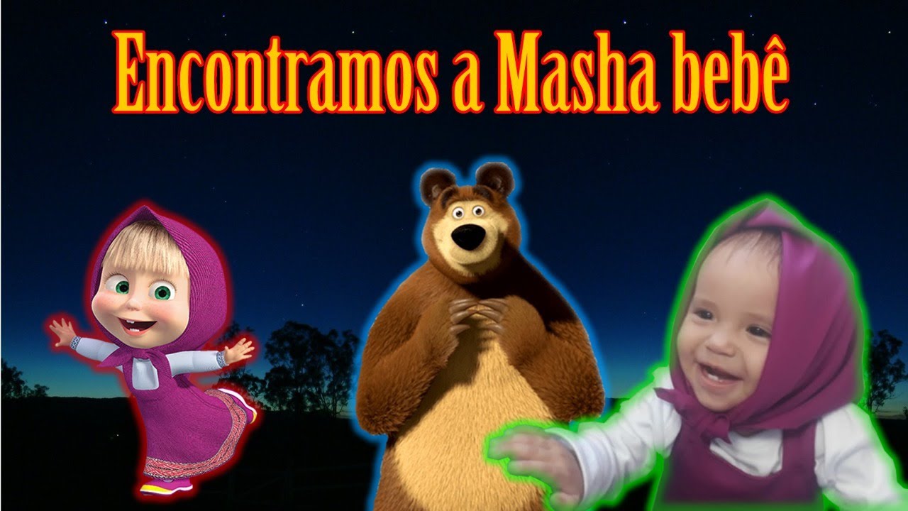 ENCONTRAMOS A MASHA BEBÊ| Baby Masha | Masha and the Bear | Kids Song ...