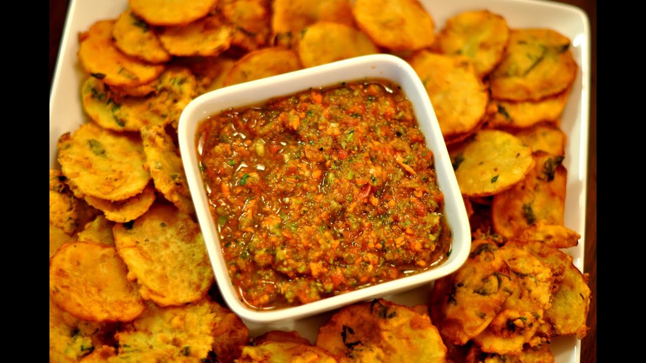BHAJIA Recipe | How To Make Homemade Bhajias - YouTube