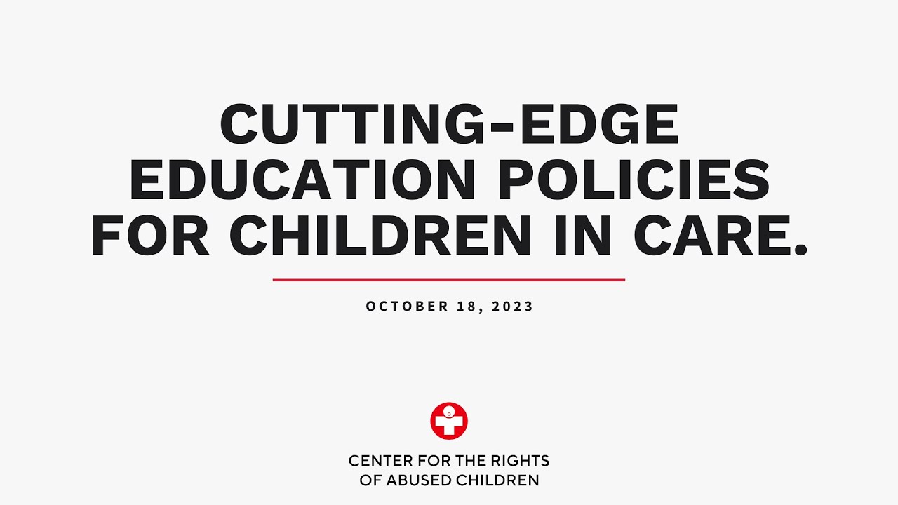 Cutting-Edge Education Policies for Children in Care with Industry ...