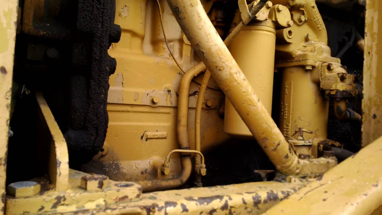 Caterpillar 637 Scraper - YouTube