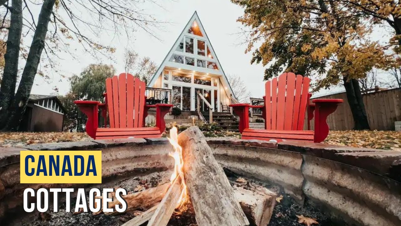 Top 10 Cozy Canadian Cottages for Fall | Airbnb - YouTube