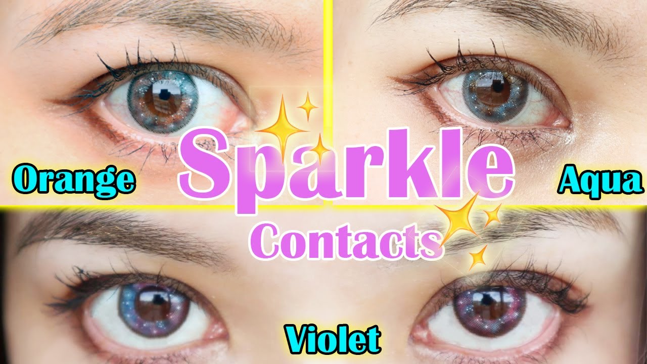 I Tried the SPARKLIEST Starry Galaxy Contact Lenses Ever! EOS DUNIA ...