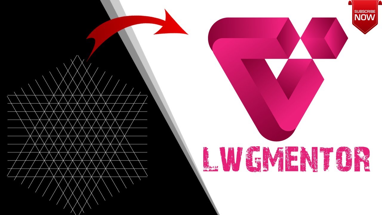 3D Triangle logo Design In Adobe Illustrator illustrator tutorial with ...