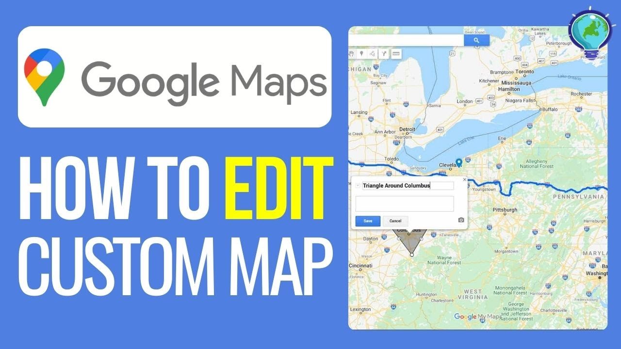 How to Edit Custom Map in Google Maps (2024 Update) - YouTube