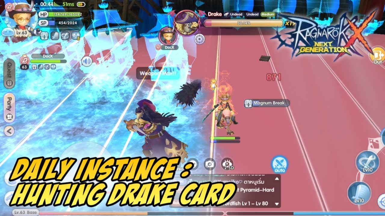 ROX - COMPLETED DAILY INSTANCE + HUNTING DRAKE CARD - YouTube