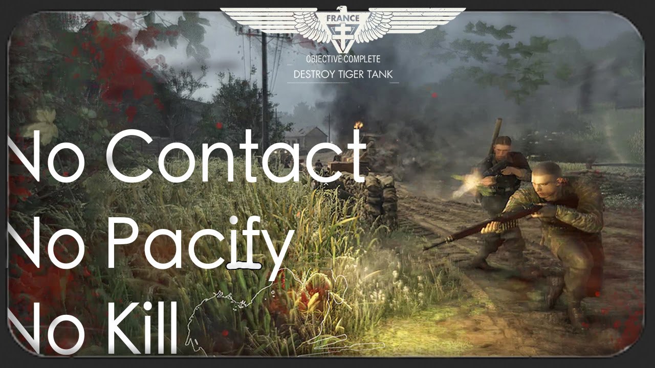 1/5 How To Sniper Elite 5 Conqueror Destroy Tiger Tank with No Contact ...