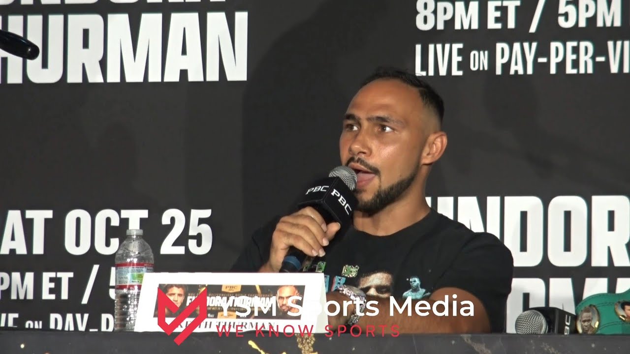 "THURMAN VS EVERYBODY" Keith Thurman puts Jaron Ennis, Vergil Ortiz ...