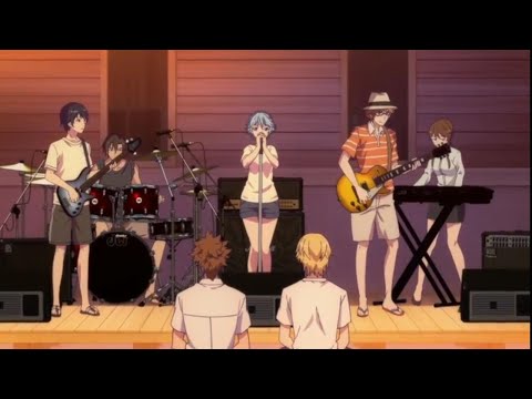 Fuuka Anime Episode 4 Climber's high Song Hedgehogs Performance