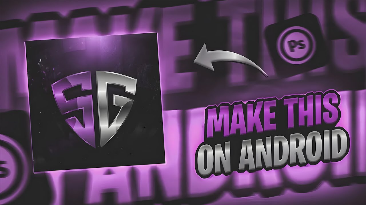 How To Make Esports Glassy Concept Logo On Android | Gaming Esports ...