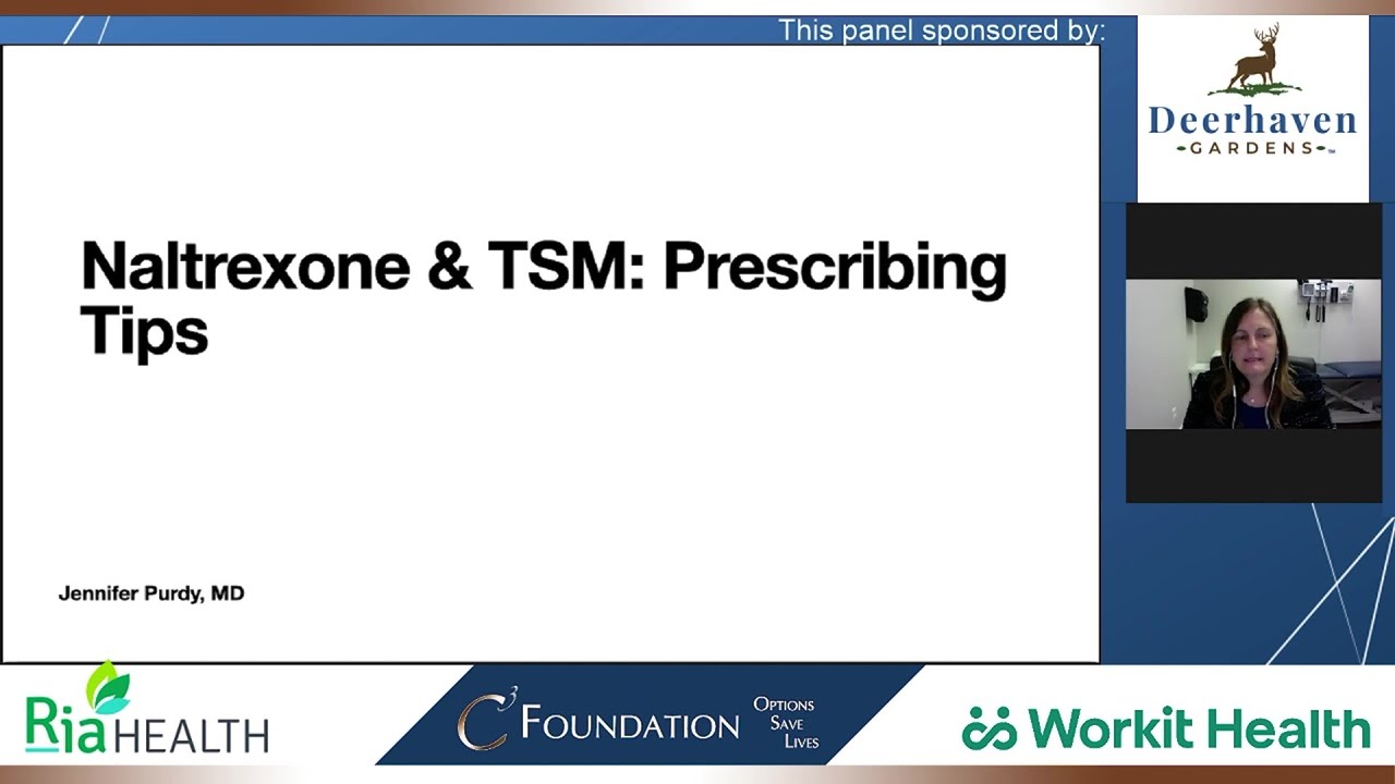 Dr. Jennifer Purdy: Naltrexone and TSM: Prescribing Tips - YouTube