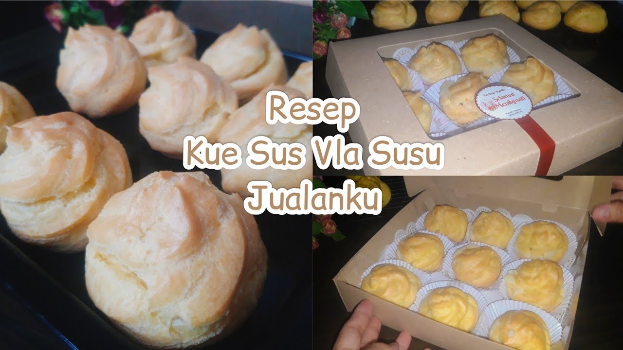 Mudah Sekali Cara Membuatnya‼ Kue Susu Vla Susu @nadiafatih - YouTube